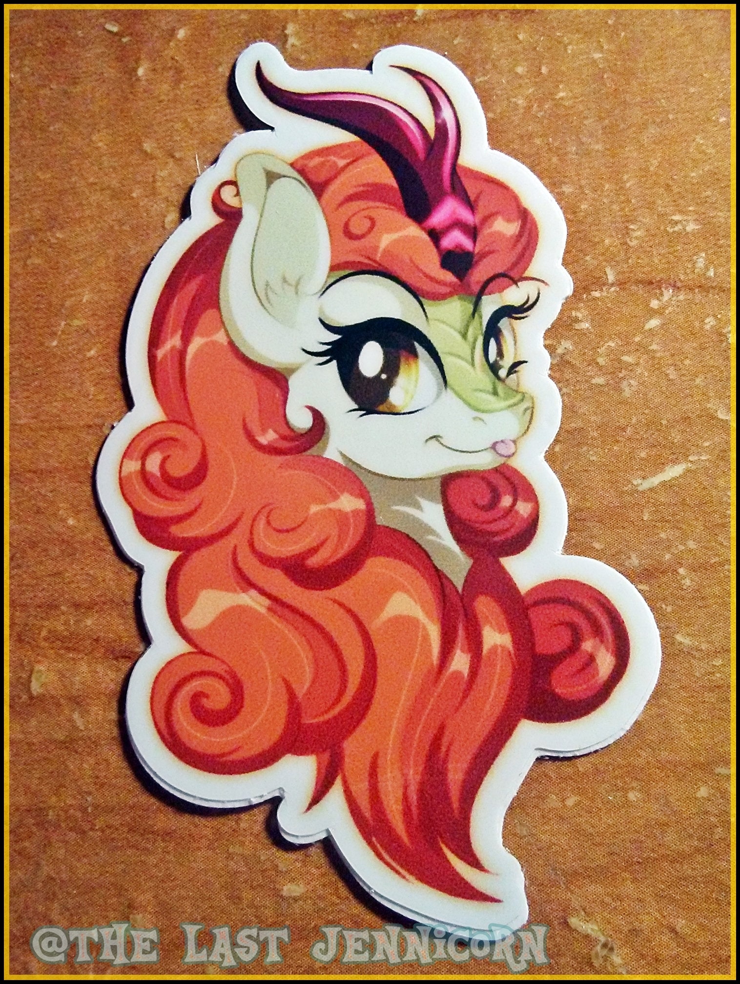 KIRIN Stickers AUTUMN Blaze / NIRIK / Mlp / My Little Pony - Etsy