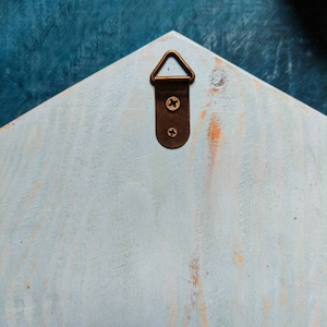 Wooden Key Holder for a Wall With Sea Shell, Sea Cottage Key Rack ...