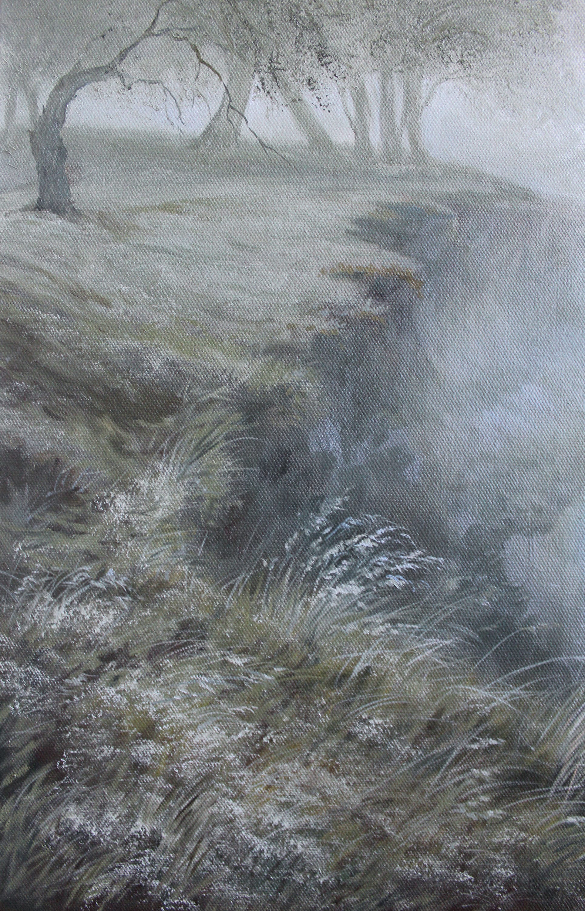 The Mist 24 X 18 Original Oil Painting by Jennet - Etsy