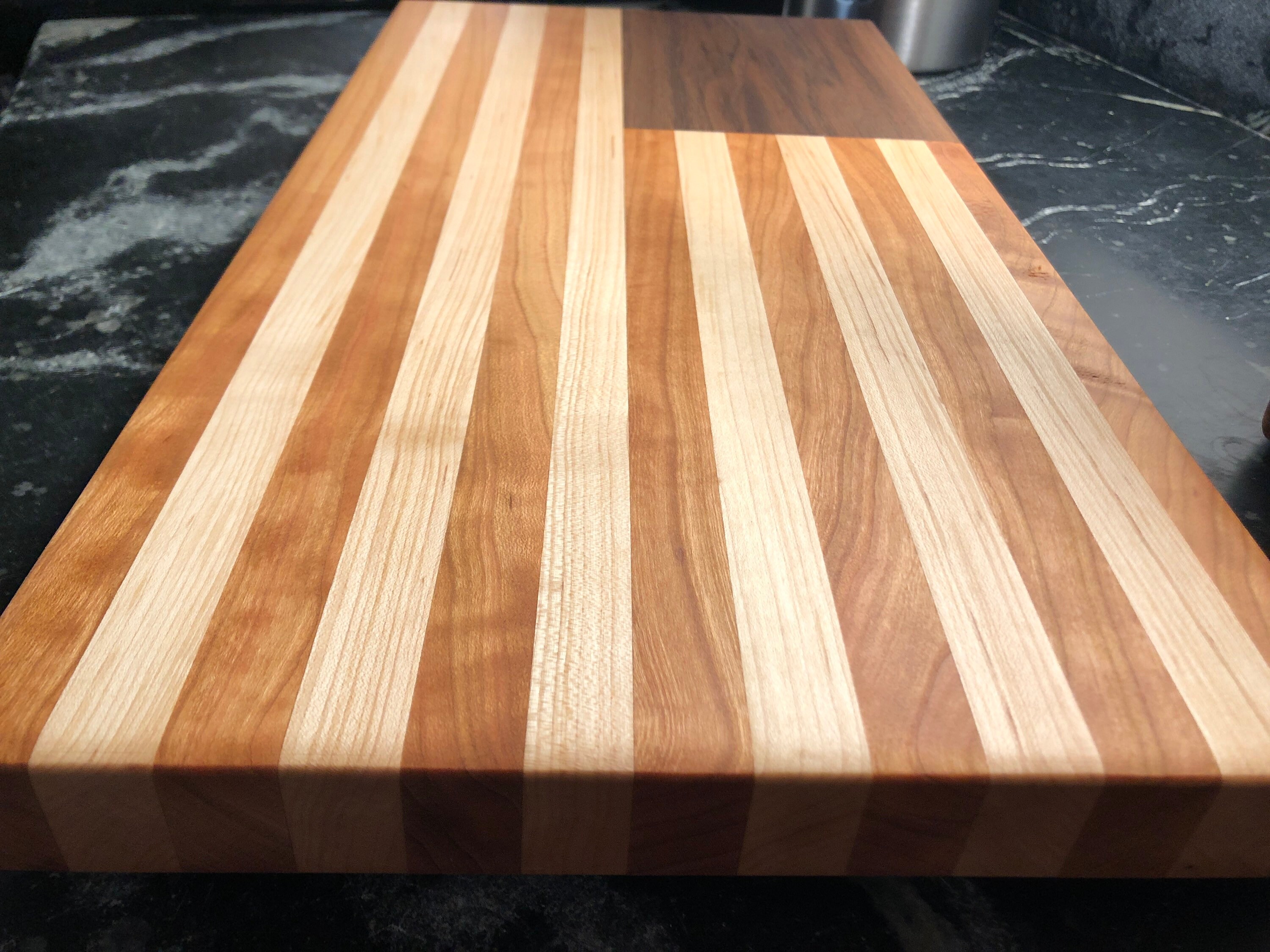 Solid Hardwood USA Cutting Board - Etsy