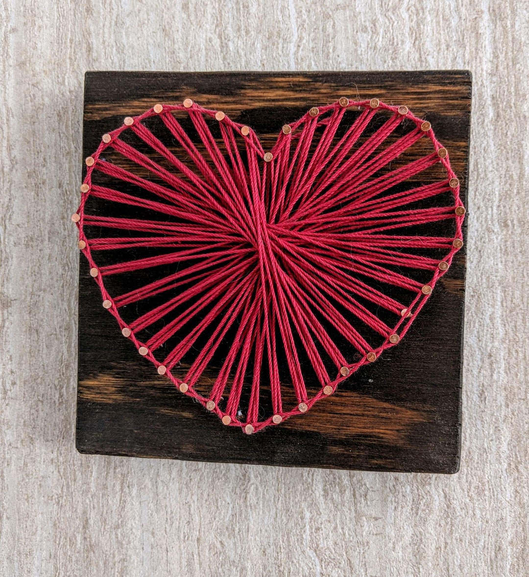 Heart String Art - Etsy
