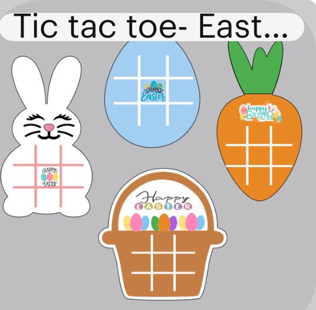Seasonal Tic Tac Toe Boards - Etsy