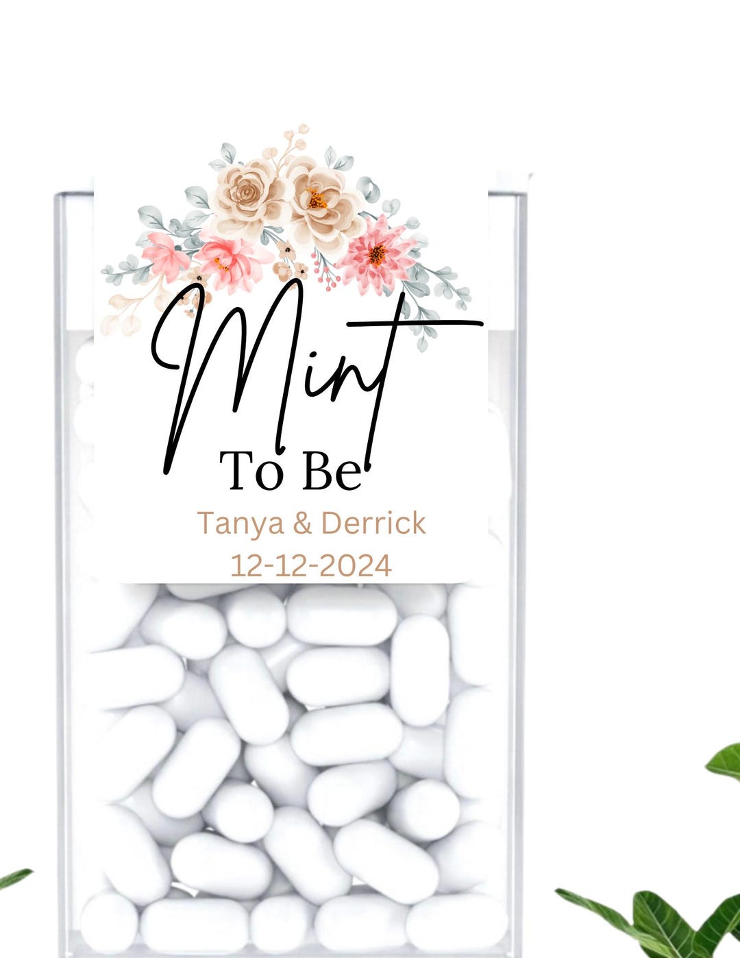 Personalized Tic Tac Labels - Etsy