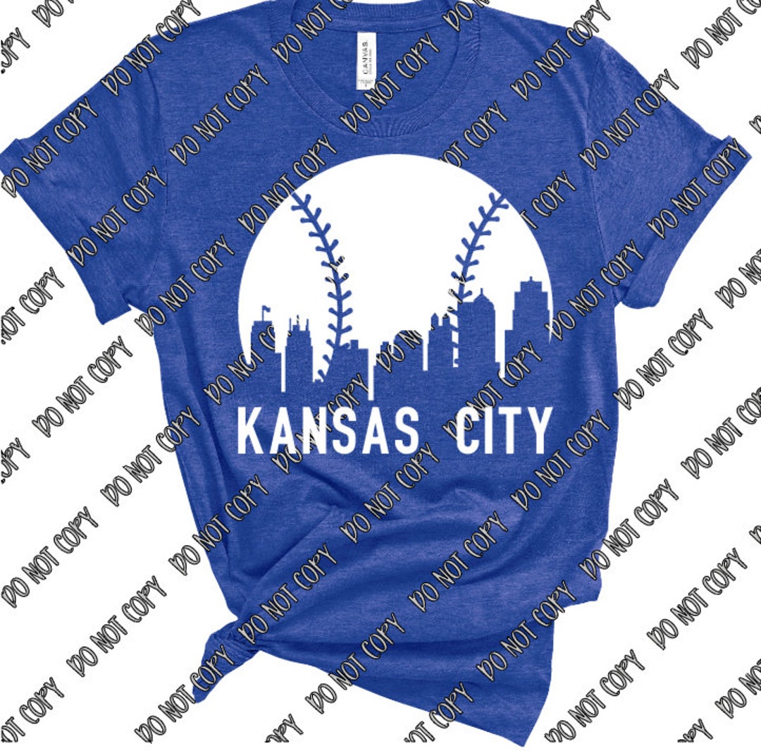 Kansas City Baseball Skyline SVG - Etsy