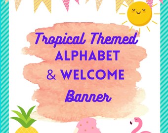 Tropical Classroom Theme - Etsy