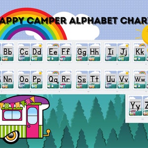 Happy Camper Classroom Decoration Set - Etsy