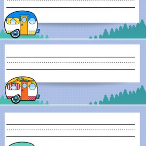 Happy Camper Classroom Decoration Set - Etsy