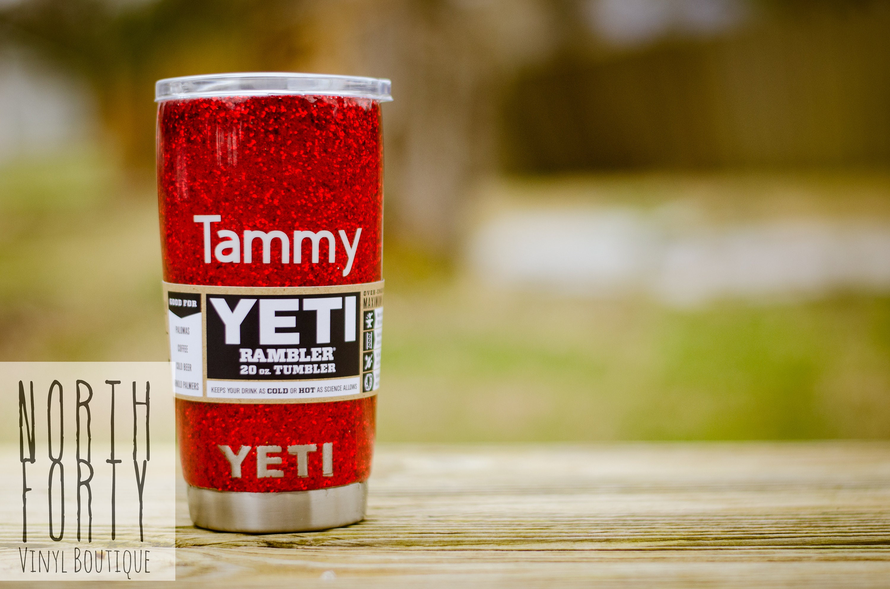 Red Yeti Personalized Tumbler - Etsy