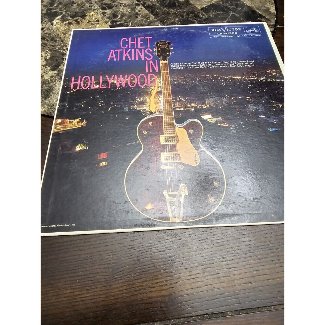 Chet Atkins in Hollywood LP Vinyl Record 1958 - Etsy
