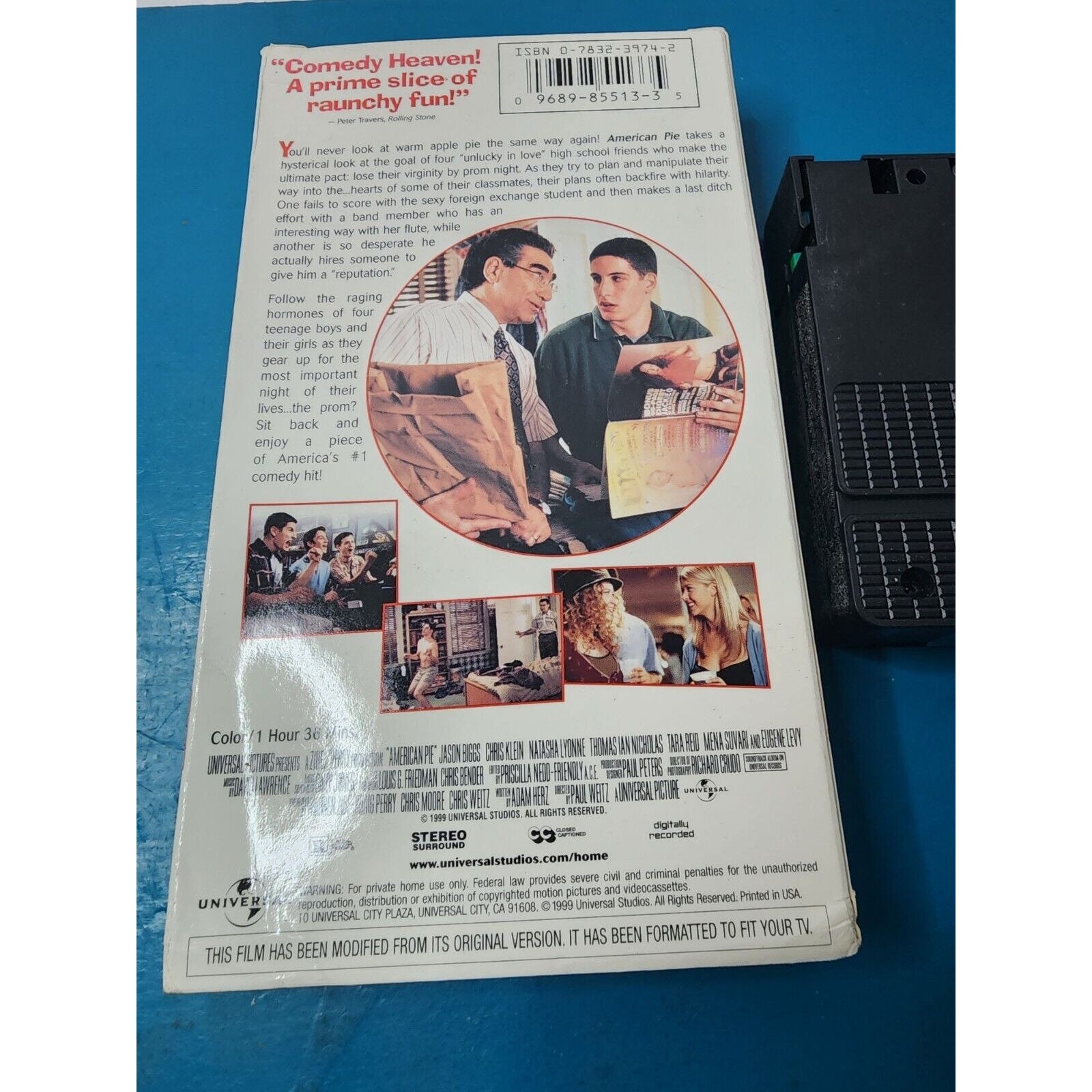American Pie VHS 1999 Comedy Rated R - Etsy
