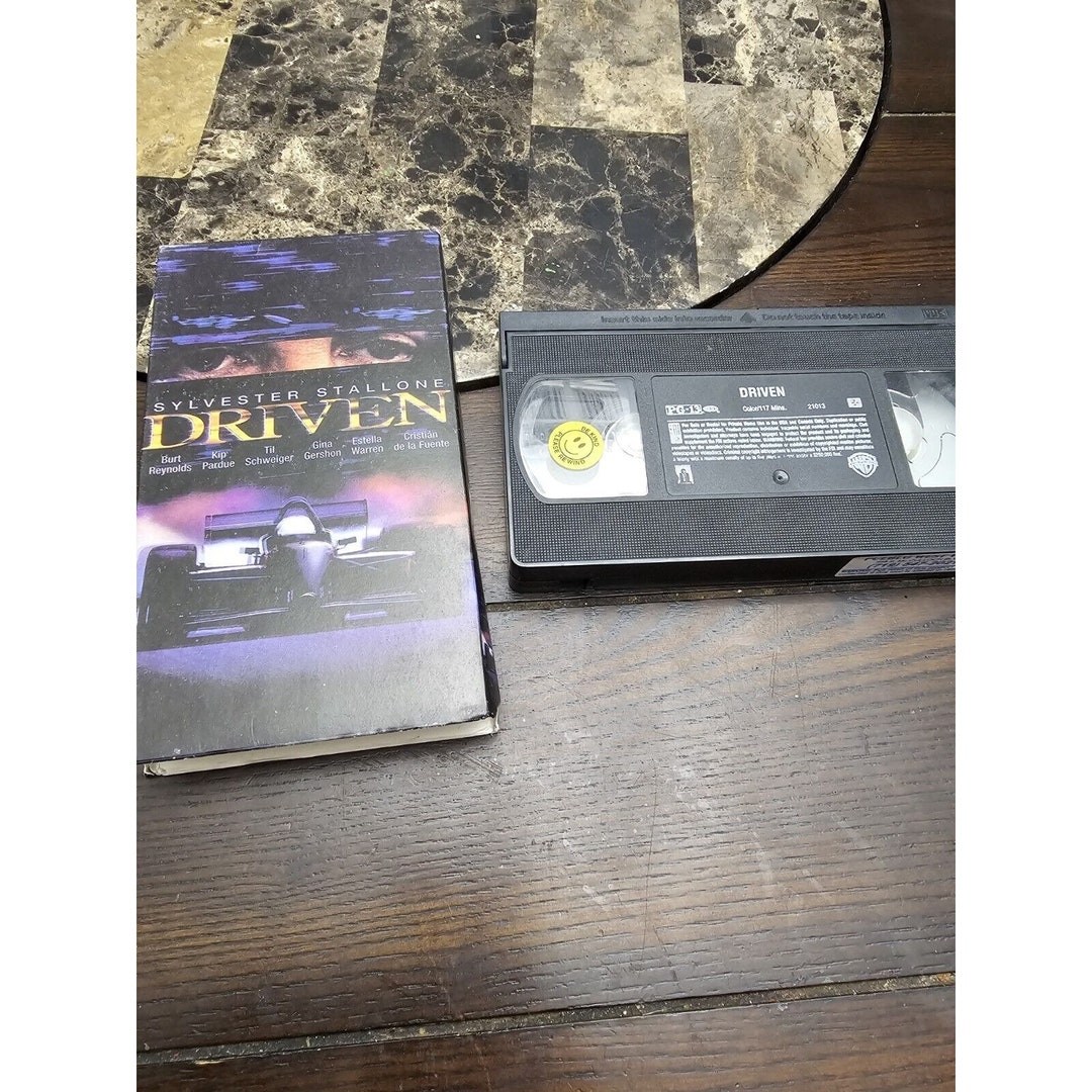 Driven (VHS, 2001) Movie Rated PG-13 Sylvester Stallone - Etsy