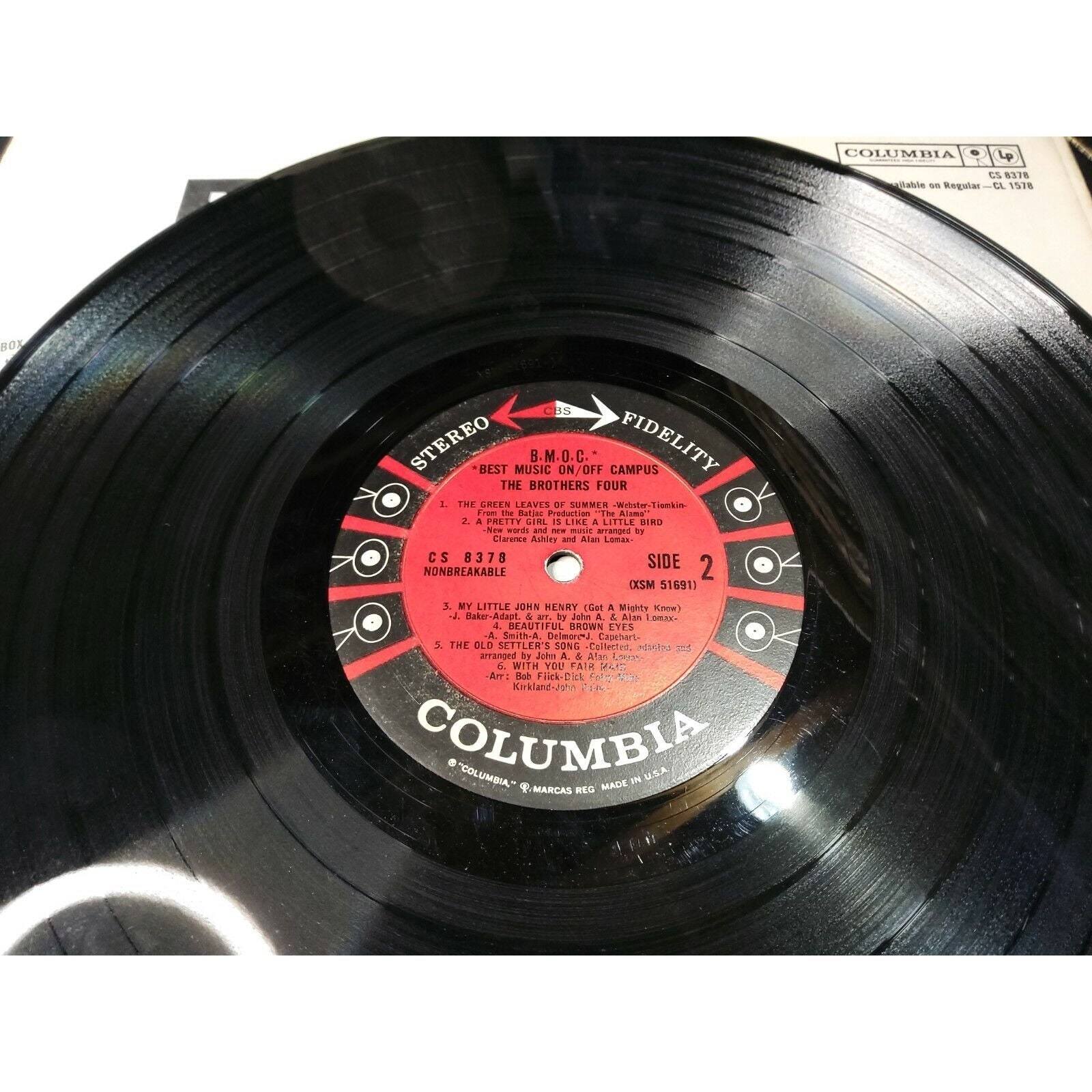 The Brothers Four BMOC Best Music On/off Campus Vinyl Record - Etsy