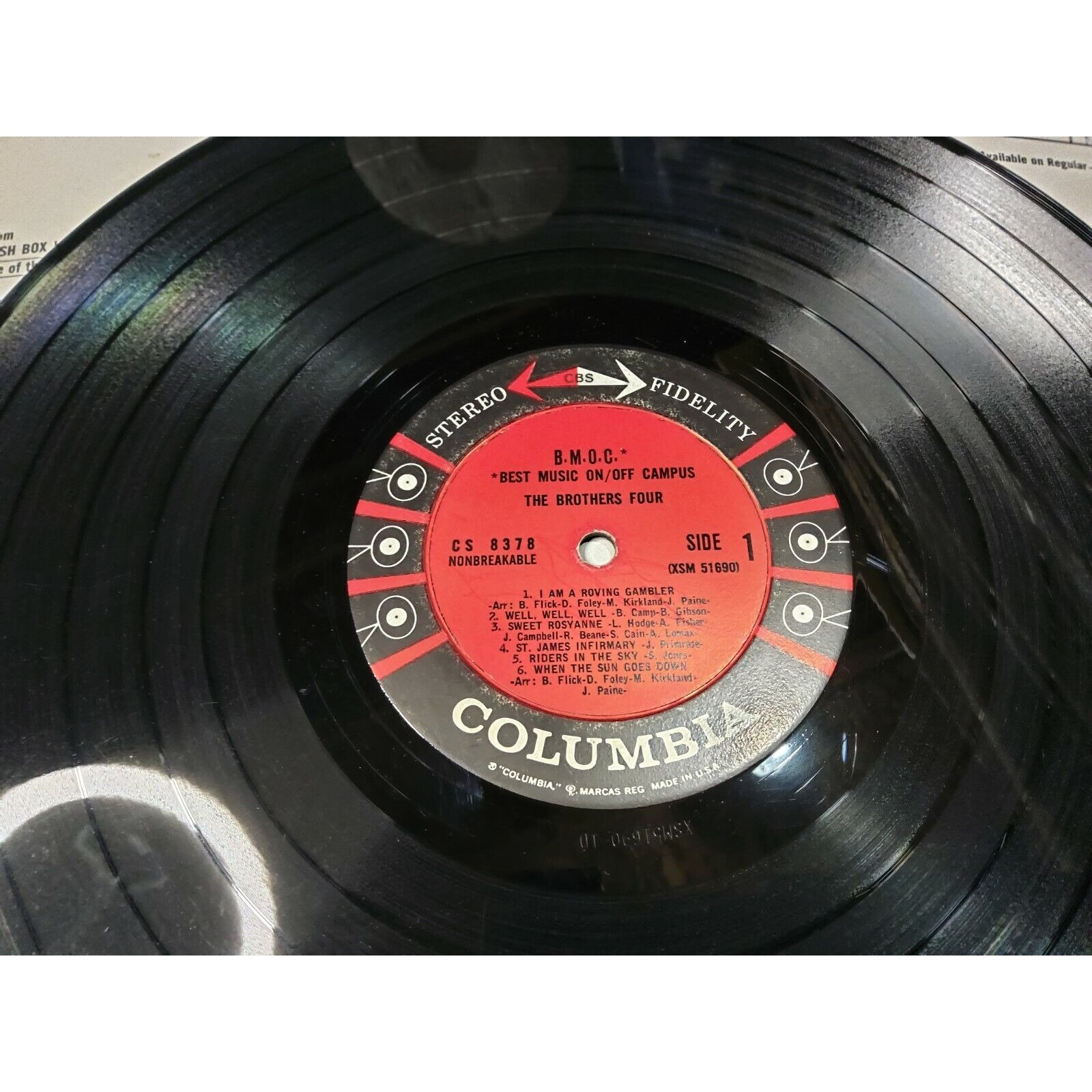 The Brothers Four BMOC Best Music On/off Campus Vinyl Record - Etsy