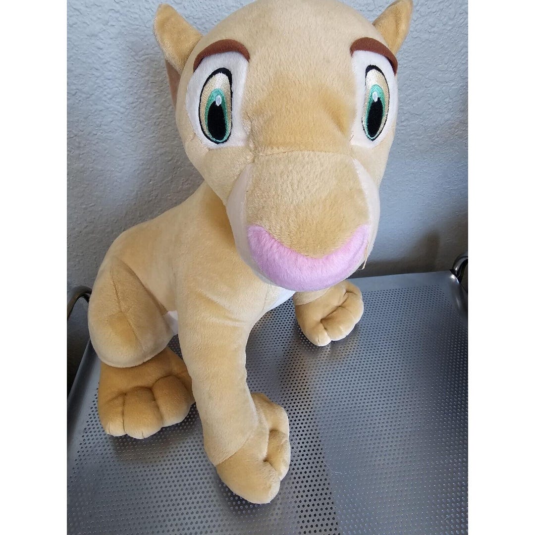 Disney's the LION KING Large 20" NALA Plush Stuffed Animal Vintage 2002 ...