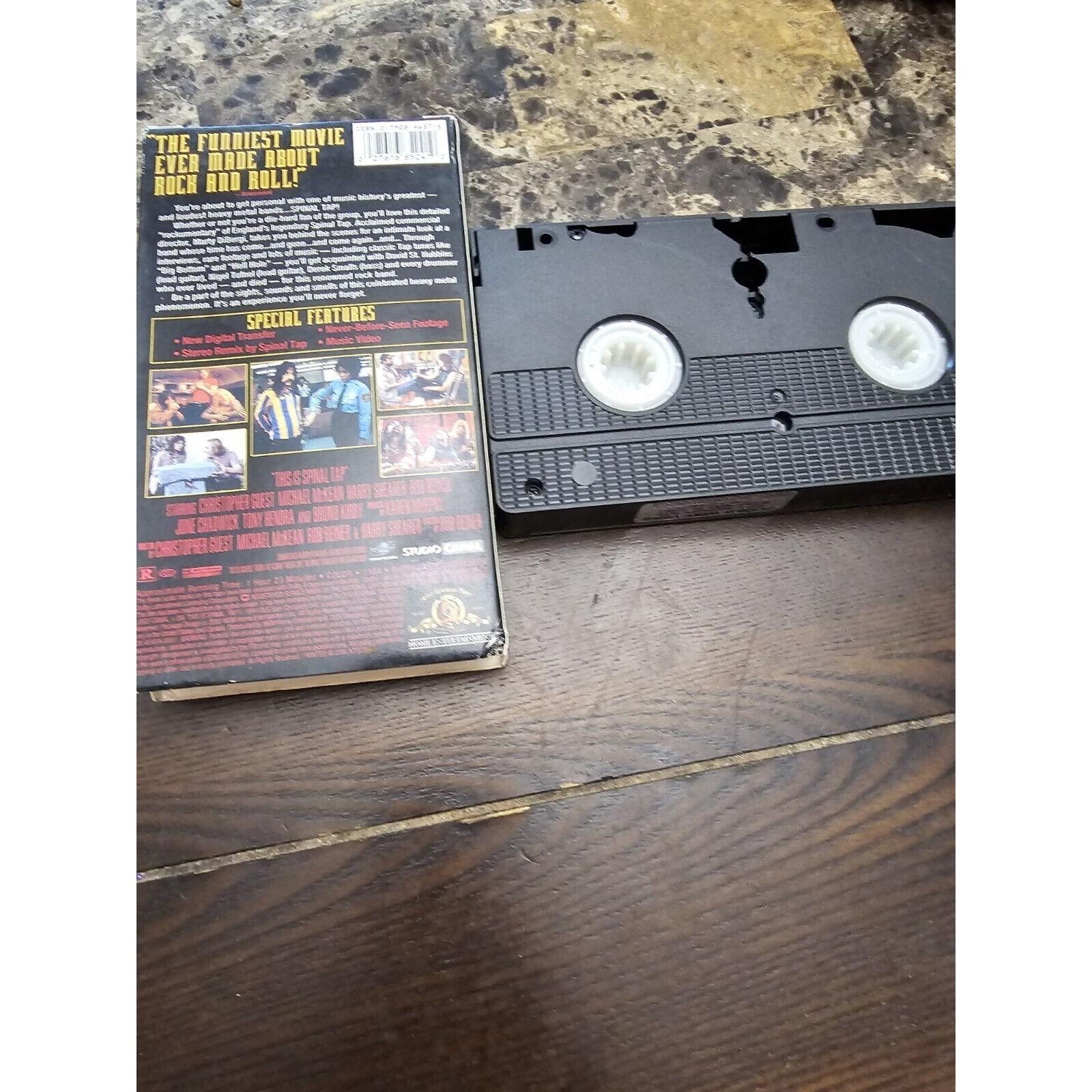 This is Spinal Tap (VHS, 2000, Special Edition) Movie Rated R Comedy - Etsy