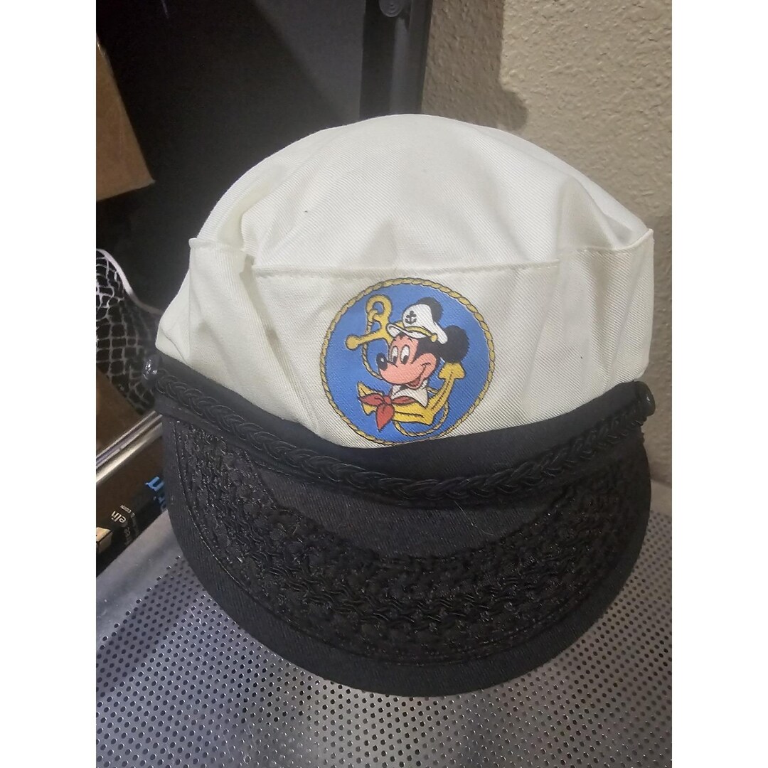 Vintage Mickey Mouse Sailing Disney Cruise Captain RARE Made in USA ...