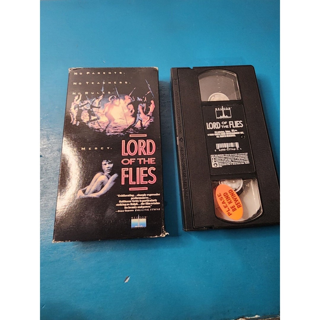 Lord of the Flies VHS 1990 Movie Rated R Action Adventure - Etsy