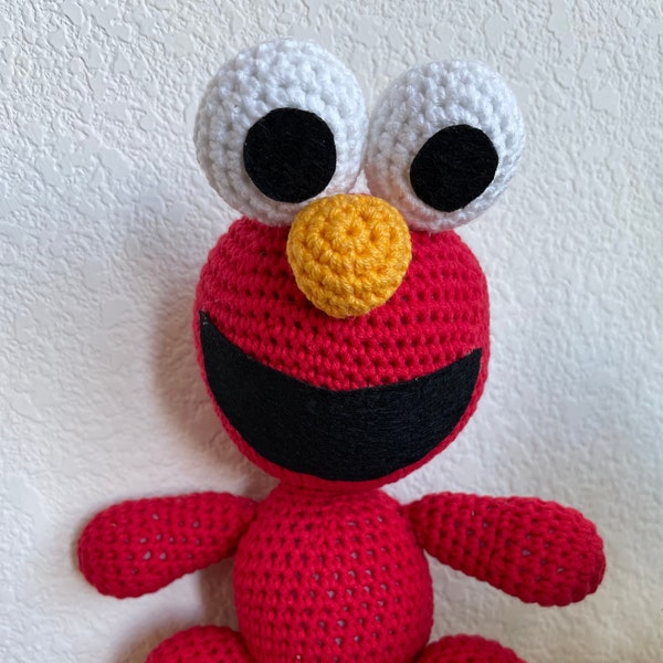 Crochet Elmo - Etsy