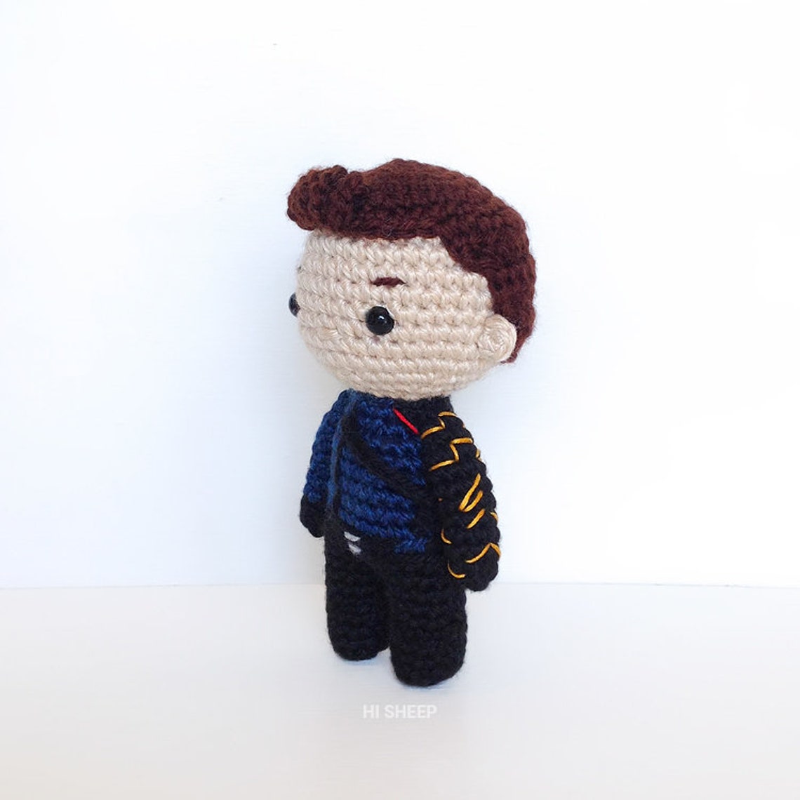 Winter Soldier Bucky Barnes Crochet Pattern Amigurumi - Avengers - the ...