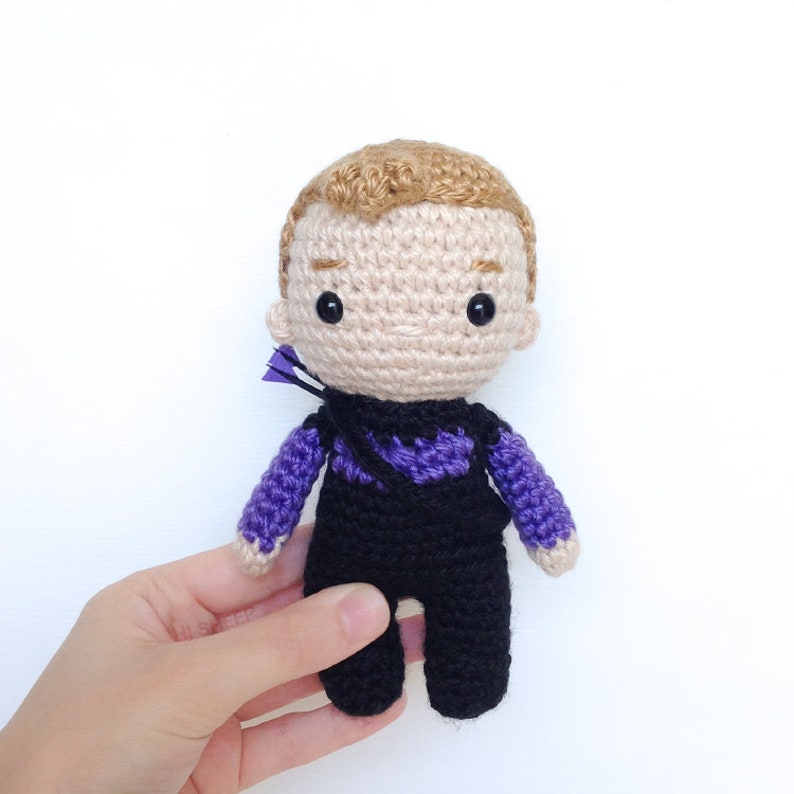Hawkeye Clint Barton and Kate Bishop Crochet Pattern Amigurumi | Etsy