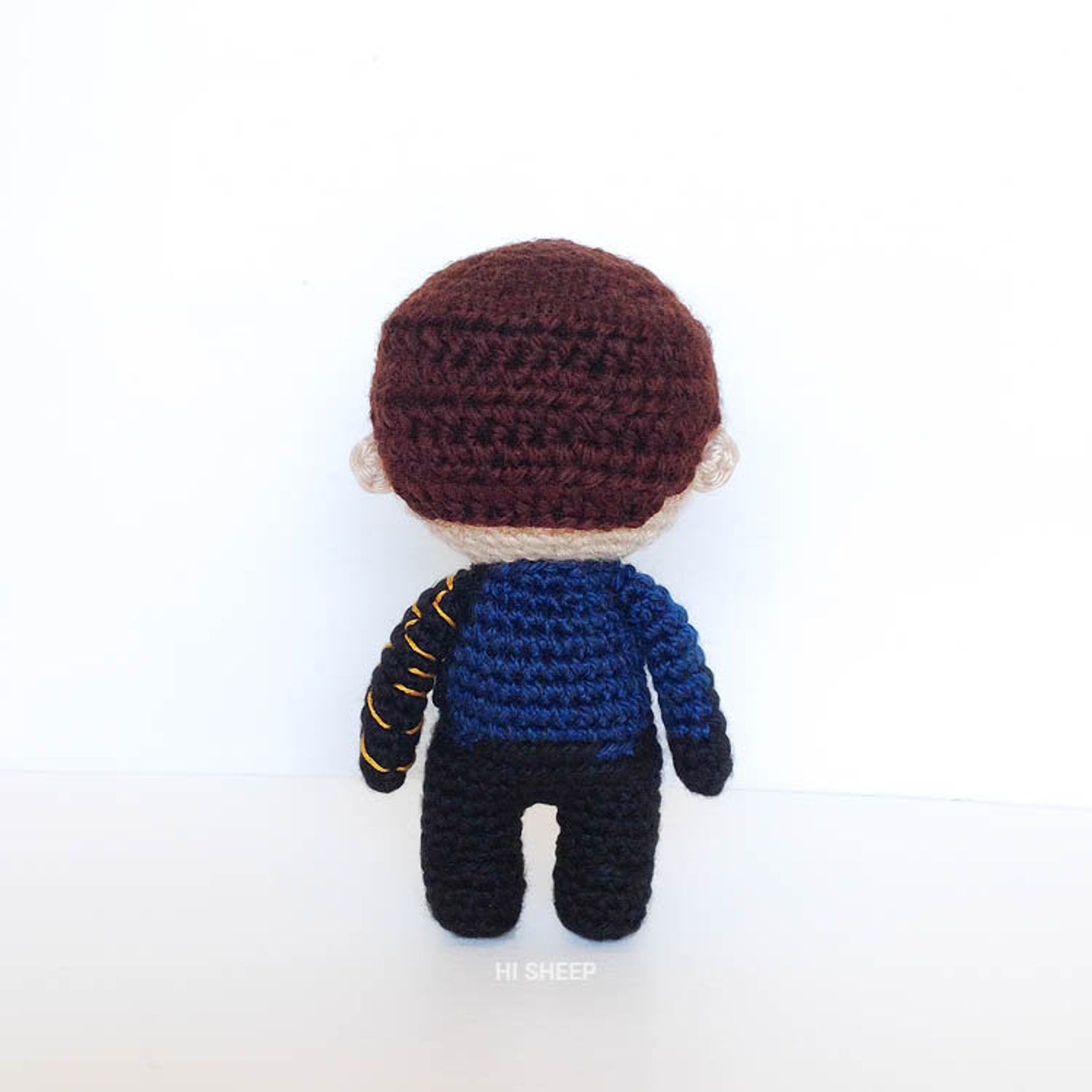 Winter Soldier Bucky Barnes Crochet Pattern Amigurumi - Avengers - the ...