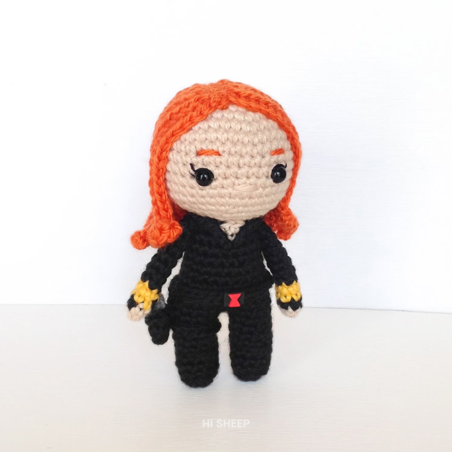 Black Widow Natasha Romanoff Crochet Pattern Amigurumi | Etsy