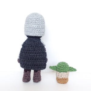 Mando and Baby Alien Crochet Pattern Amigurumi - Etsy