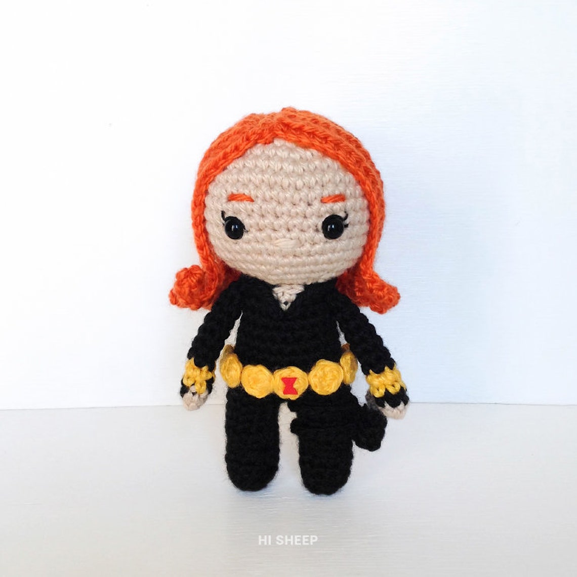 Black Widow Natasha Romanoff Crochet Pattern Amigurumi - Etsy