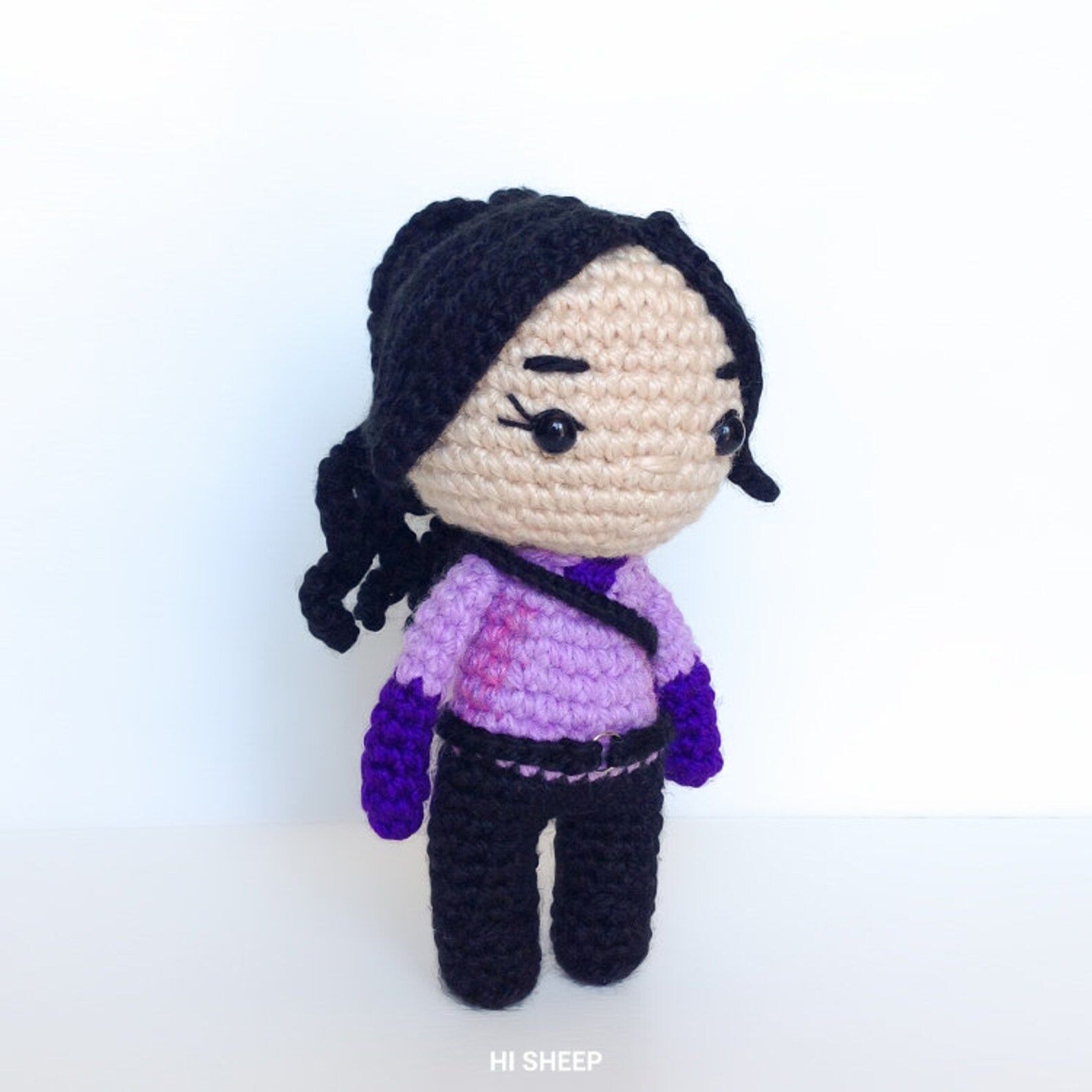 Kate Bishop 2 Hairstyles Hawkeye Crochet Pattern Amigurumi | Etsy