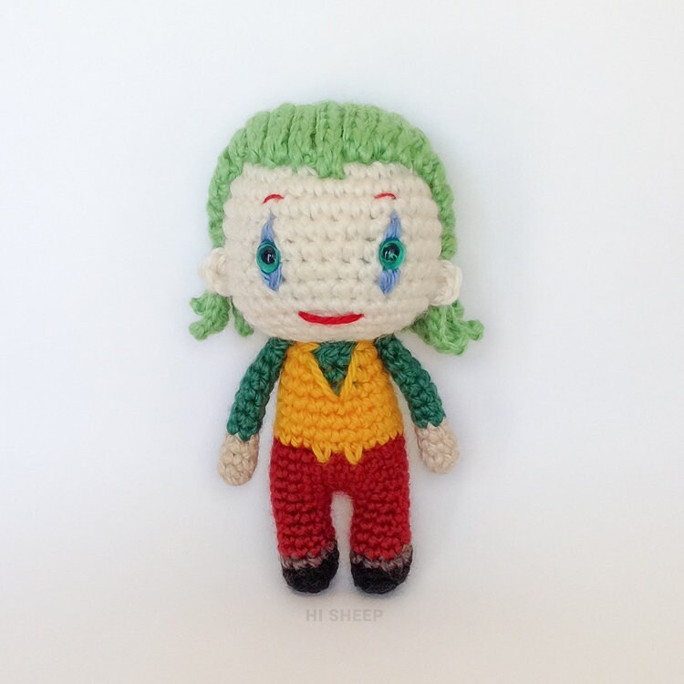 Clown Comic/movie 2 in 1 Crochet Pattern Amigurumi | Etsy
