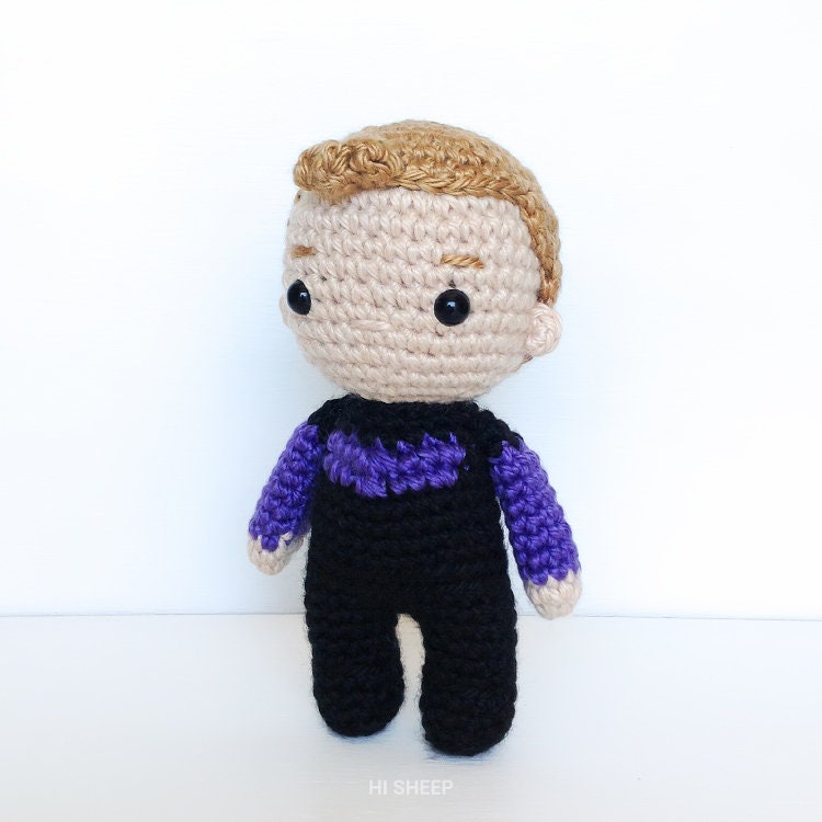 Clint Barton Hawkeye Crochet Pattern Amigurumi - Avengers - Etsy