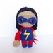 Ms Marvel Crochet Pattern Amigurumi - Etsy