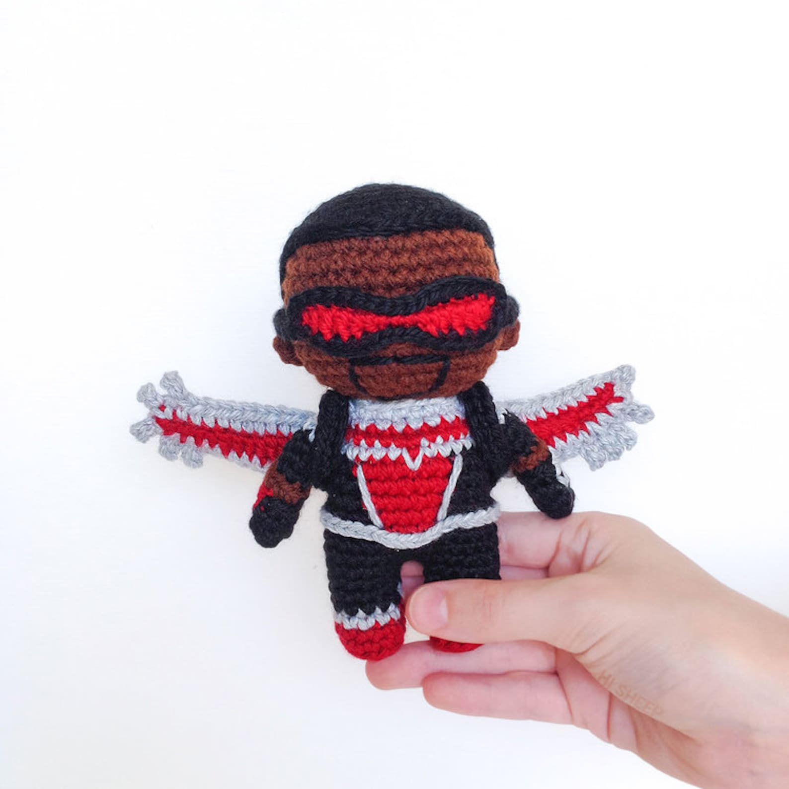 Falcon Sam Wilson Crochet Pattern Amigurumi Avengers the | Etsy
