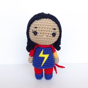 Ms Marvel Crochet Pattern Amigurumi - Etsy