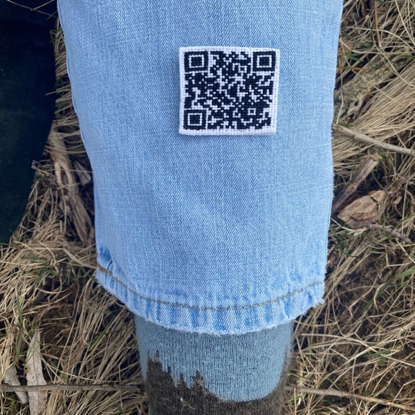 Song Qr Code Patch - Etsy