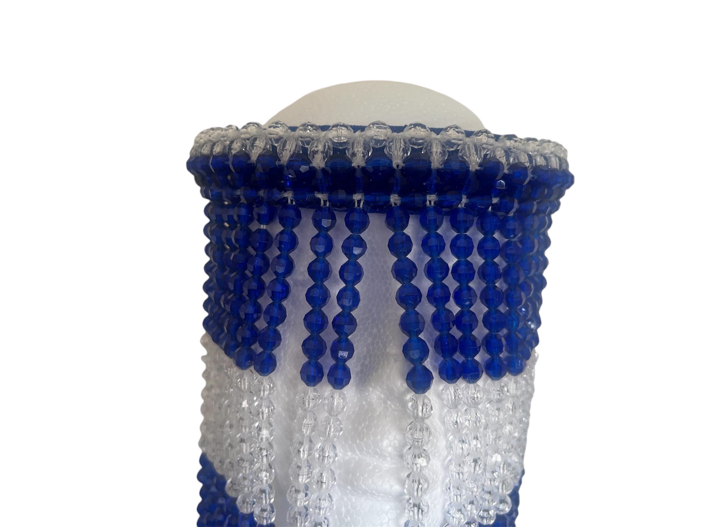 Yemaya Yemoja Yemaja Orixas Orisha Beaded Face Mask Veil Ifa Eleke - Etsy