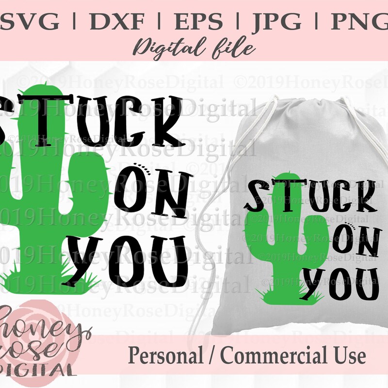 Stuck on You Cactus - Etsy