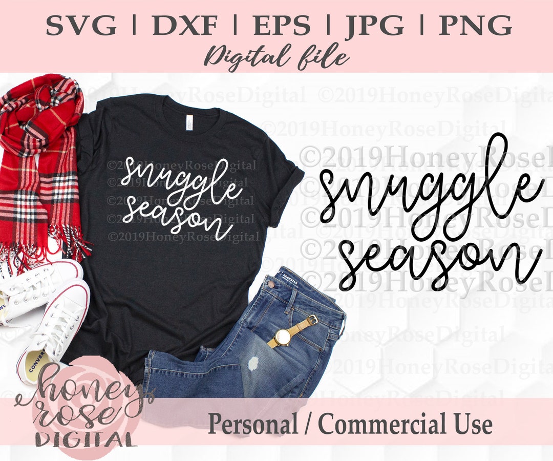 Snuggle Season Svg, Winter Svg, Fall SVG, Cold Weather Svg, Couples ...