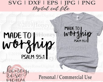Psalm 95 1 Svg - Etsy
