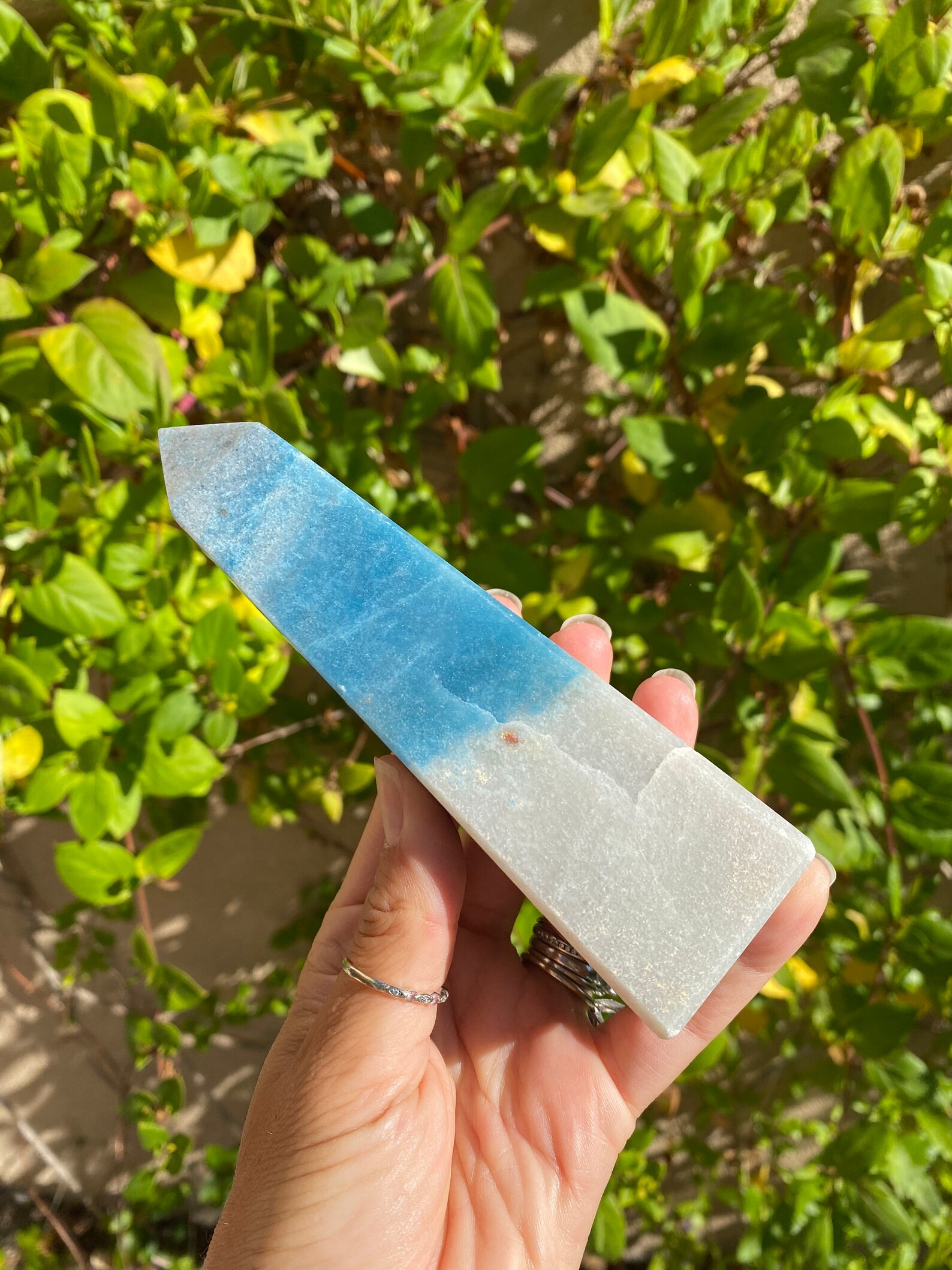 Trolleite Quartz Obelisk Tower Point Lazulite Rock Collection - Etsy