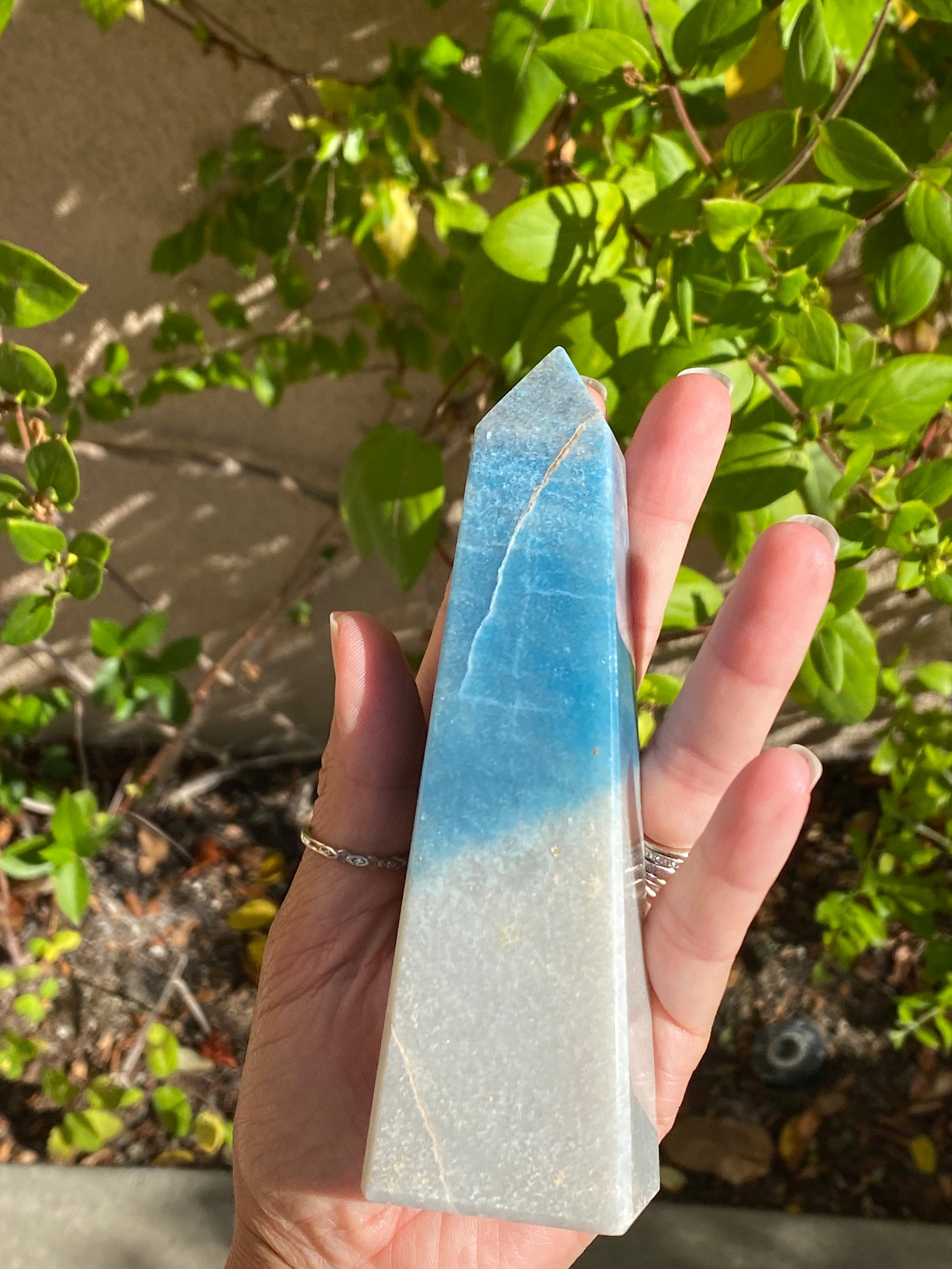 Trolleite Quartz Obelisk Tower Point Lazulite Rock Collection - Etsy