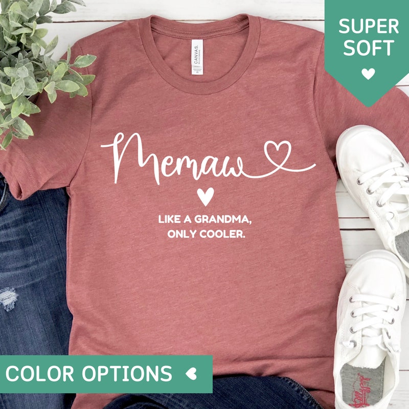 Memaw Shirt - Etsy