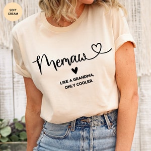 Memaw Shirt for Grandma, Memaw Tshirt for Grandma for Mothers Day From ...