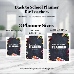 2025 Back to School Teacher Planner | PDF | SMART Goals, Lesson Plans ...