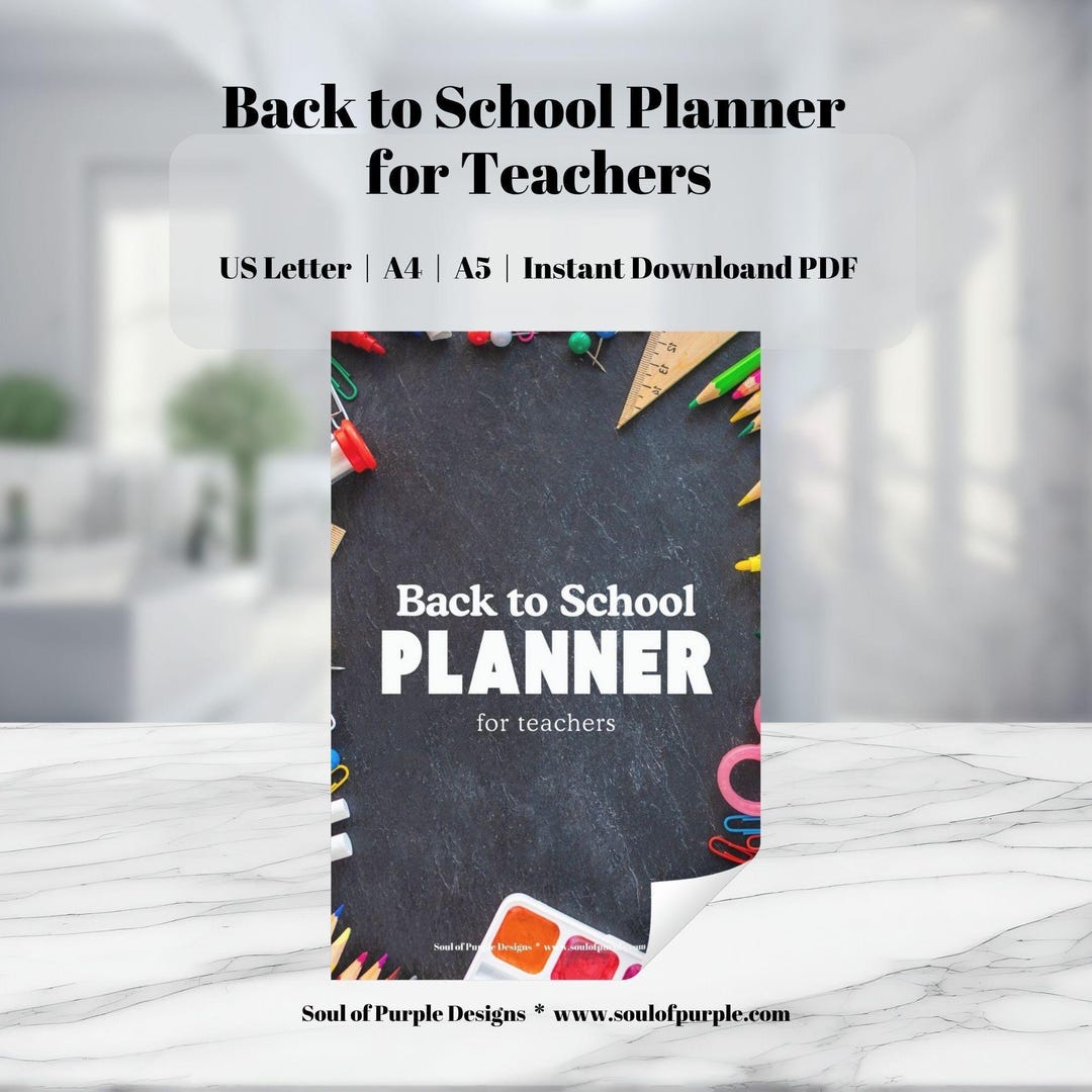 2025 Back to School Teacher Planner | PDF | SMART Goals, Lesson Plans ...