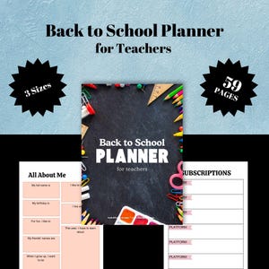 2025 Back to School Teacher Planner | PDF | SMART Goals, Lesson Plans ...
