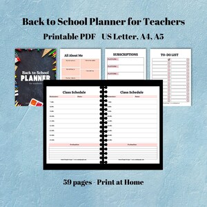 2025 Back to School Teacher Planner | PDF | SMART Goals, Lesson Plans ...