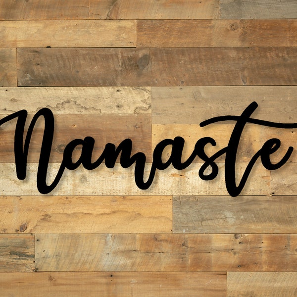 Namaste Sign - Etsy