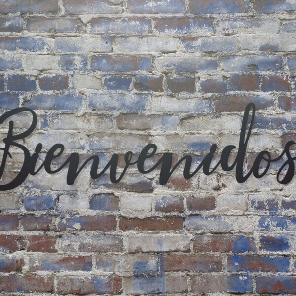 Spanish Welcome Sign - Etsy