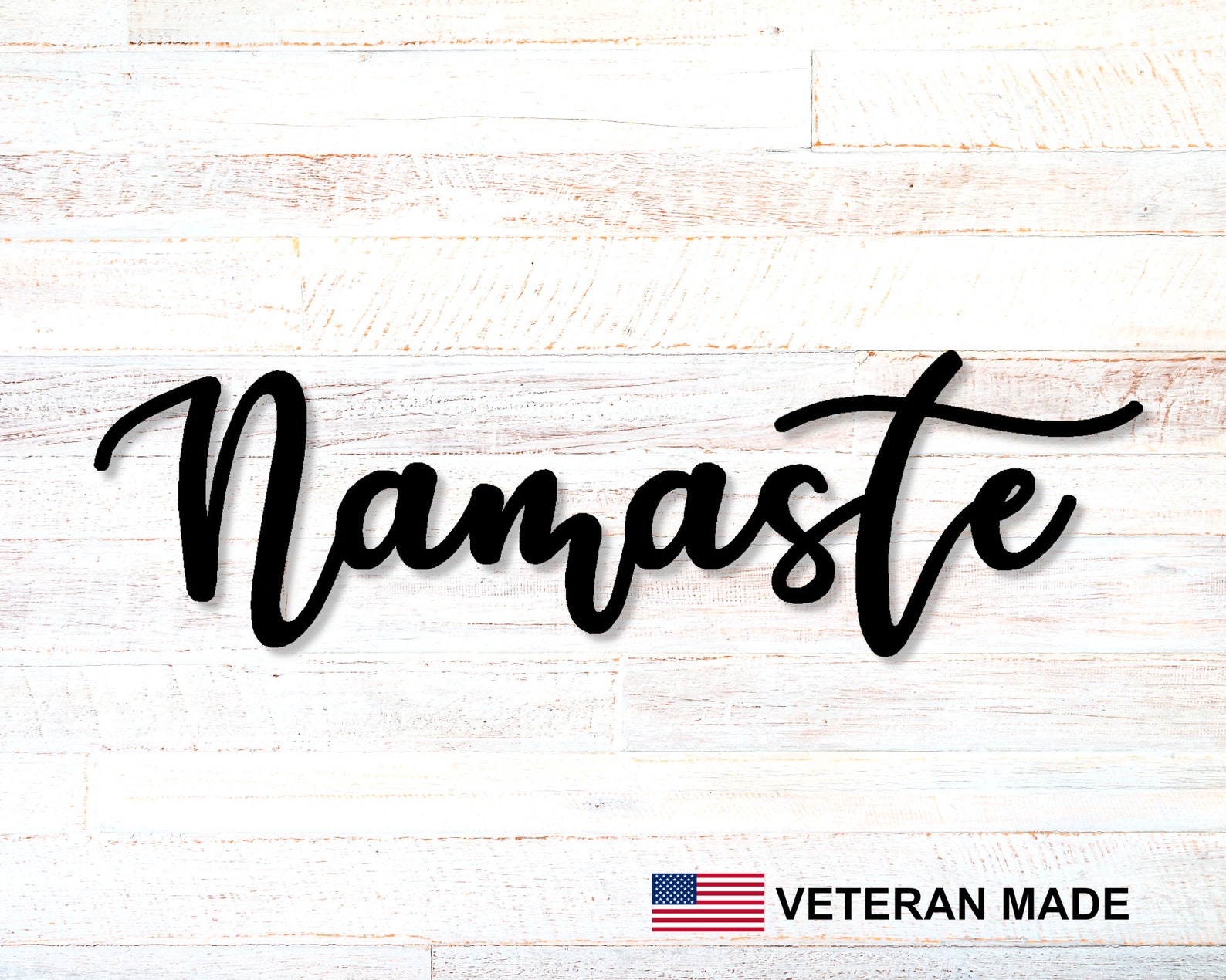 Namaste Metal Sign Steel Word Sign Namaste Yaga Sign Yoga | Etsy